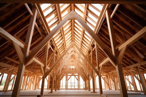Image result for Timber Frame Roof Structure