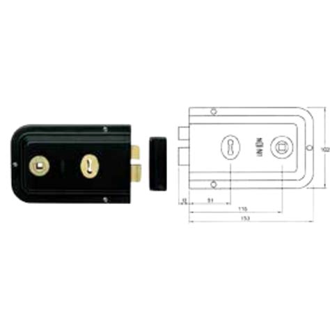 Image result for Rim Lock Types