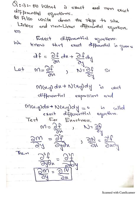 Image result for Not Exact Equations Examples