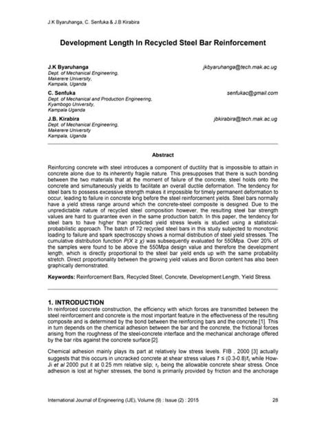 Image result for Reinforcing Steel Development Length