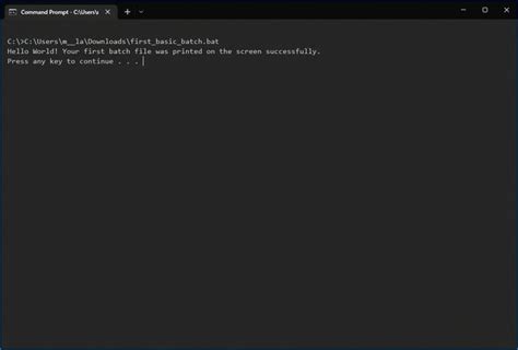 Image result for How to Create a Batch File Windows 1.0