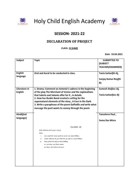 Image result for 9th Class Project