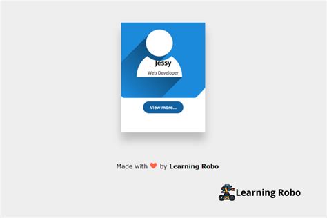 Image result for Profile Card HTML