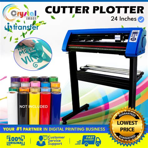 iTransfer 24 inches Cutter Plotter Machine Heavy Duty Vinyl Cutter ...
