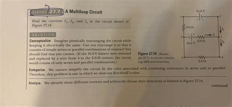 Image result for Multi-Loop Circuits Finding Currents