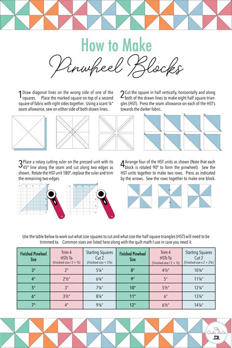 Image result for Double Pinwheel Block Tutorial