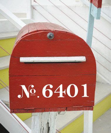 Image result for Printable Mailbox Numbers