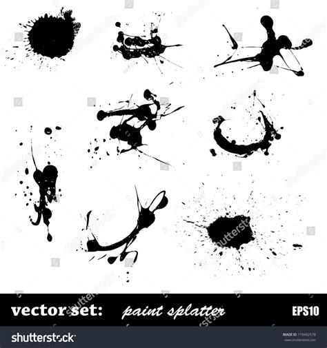Image result for Paintbrush Splatter Vector
