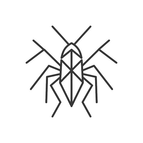 Image result for Cockroach Line Art