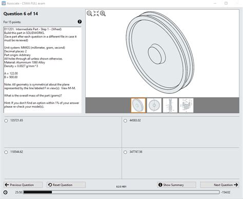 Image result for CSWA SolidWorks Practice Problems for Beginers