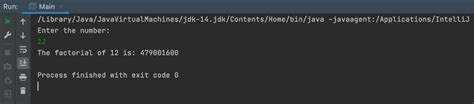 Image result for Java Program to Find Factorial of a Number