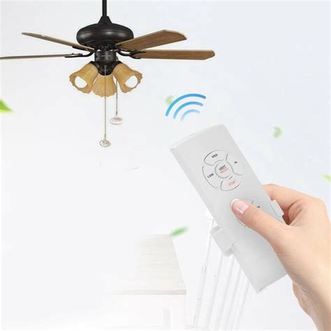Universal 110V Wireless Smart Ceiling Fan Switch Timer Remote Controler ...