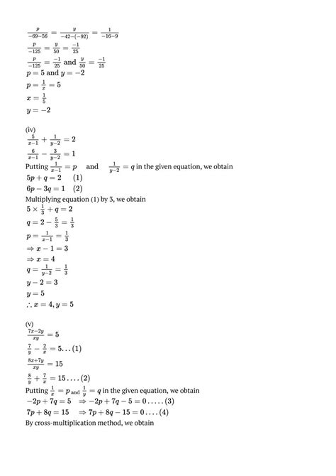 Image result for Class 10 Math Chapter 3 Solution