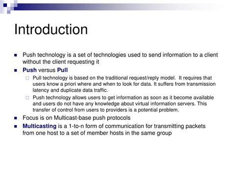 Image result for Data Push Technology