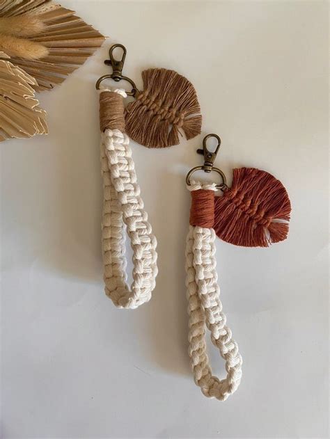 Image result for Mini Macrame Keychain Tutorial