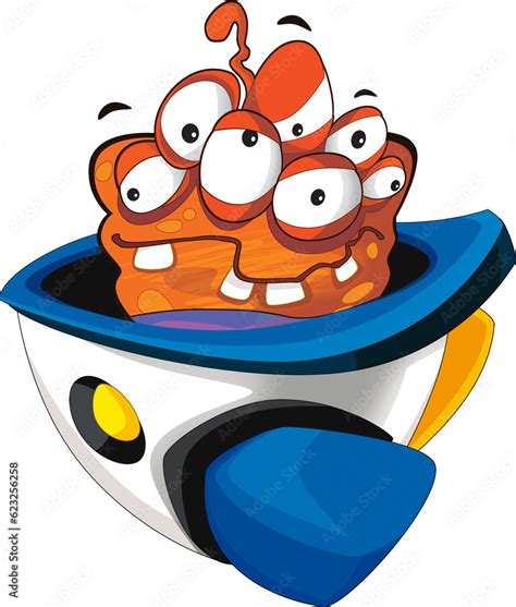 Image result for Alien Ship Cartoon