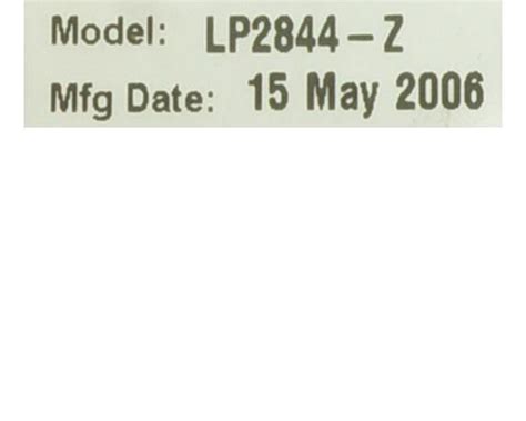 Image result for Zebra 2844 Print Example