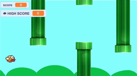 Image result for Flappy Bird Tutorial Scratch