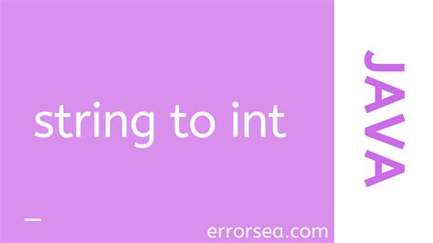Image result for How to Convert String into Int in Java