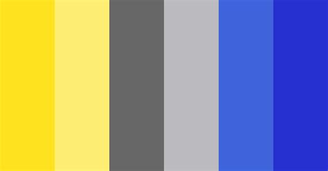 Yellow, Grey & Blue Color Scheme » Blue » SchemeColor.com