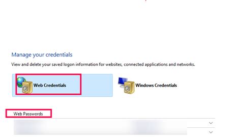Image result for How to Remove Web Credentials From a Computer