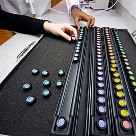 Image result for Farnsworth Colour Testing