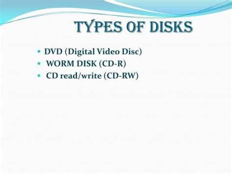 Image result for Optical Disc Types