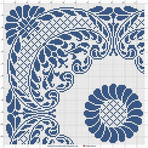 Image result for Filet Crochet Clamshell Pattern