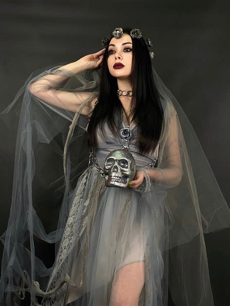 Image result for Dead Bride Costume