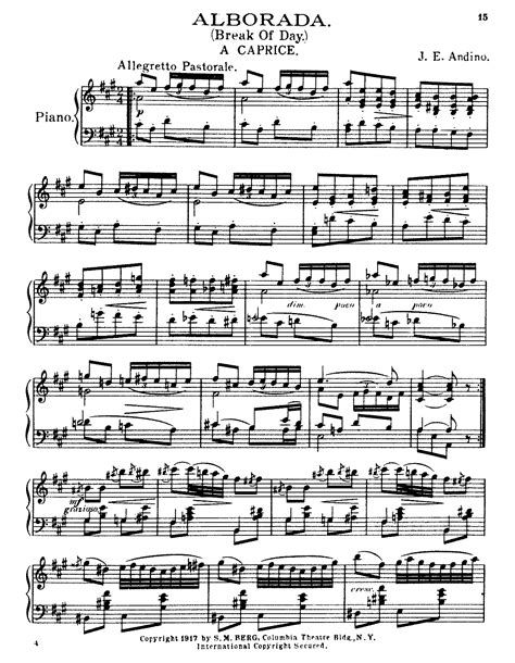 Image result for Alborada Violin Notes
