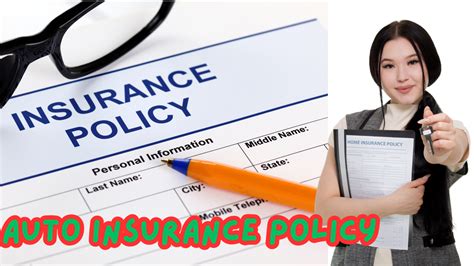 Image result for Auto Insurance Policy