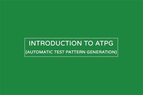Image result for Multi Load Atpg Patterns