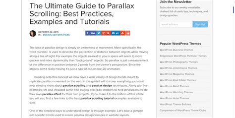 Image result for JavaScript Parallax Scrolling Tutorial