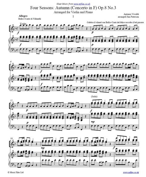 Image result for Vivaldi Autumn Spring