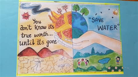 Image result for How to Draw Save Water Drawing