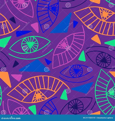 Image result for Colorful Abstract Eye Pattern