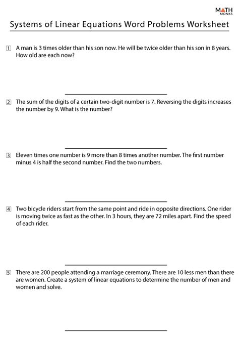 Image result for Using Linear Equations to Solve Word Problems
