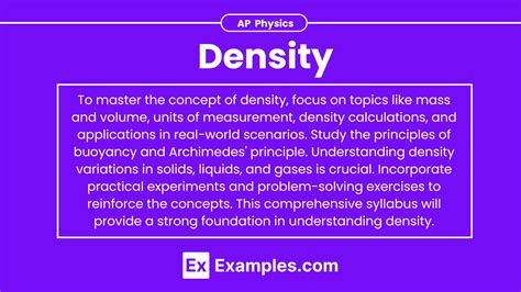 Image result for Density Formula Examples