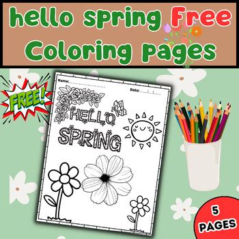 Image result for Hello Spring Coloring Pages Printable