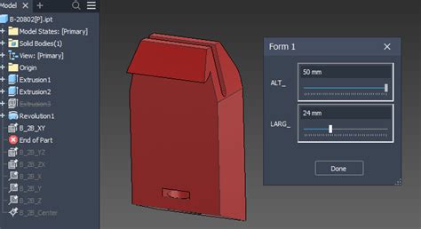 Image result for Autodesk Inventor Scale Part