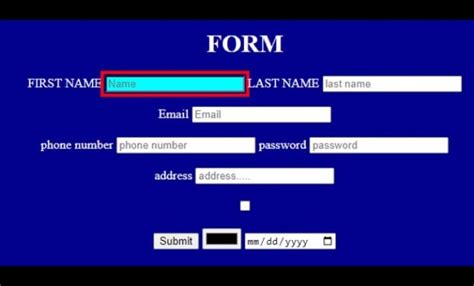 Image result for How to Make a Form with Only HTML JS and CSS