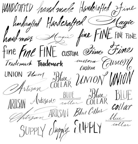 Image result for Hand Drawn Lettering Styles