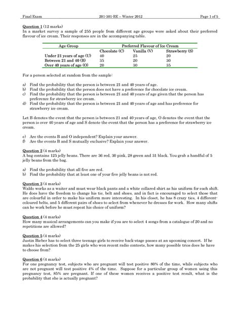 Image result for Quantitative Method Questions Probability