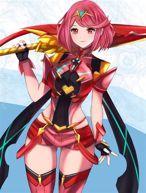 Image result for Pyra Battle Stance