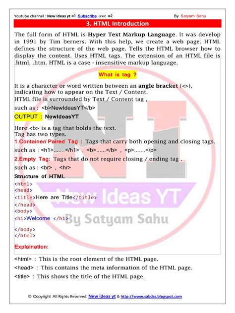 Image result for HTML Basics Part 1