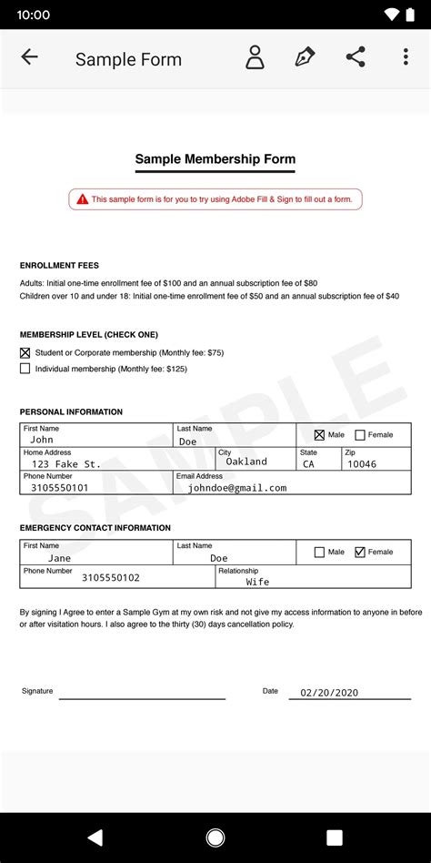 Image result for Adobe Fill and Sign iOS