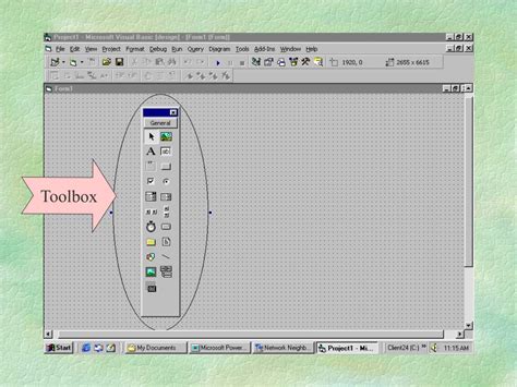 Image result for Elements of a Visual Basic Window