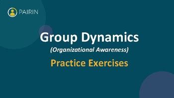 Group Dynamics Activities with Rubric by PAIRIN | TPT