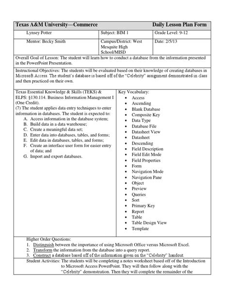 Image result for Microsoft Access Lesson 1