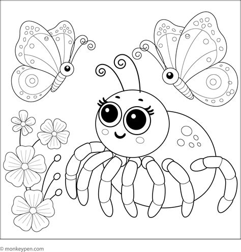 Image result for Insects Coloring Pages